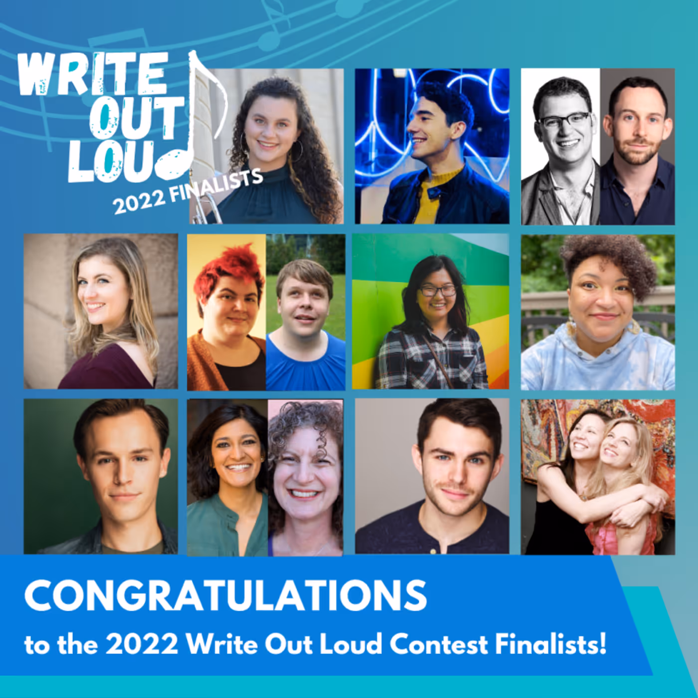 Taylor Louderman & Benjamin Rauhala's Write Out Loud Announces 2022 Finalists